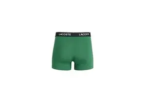 Lacoste 3-pack Microfiber Trunks Underwear /white/black - Green