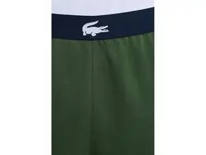 Lacoste Straight Cut Fleece Loungewear Shorts - Green