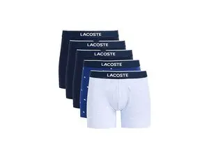 Lacoste 5-pack Boxer Briefs Underwear - Navy