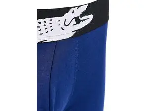 Lacoste 3-pack Crocodile Logo Boxer Briefs Underwear Navy Blue/grey Chine - Red