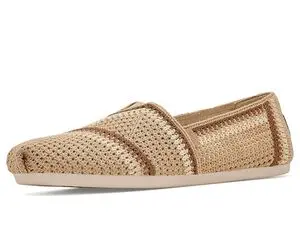 Toms Alpargata Classic Woven Slip-on Shoes - Brown