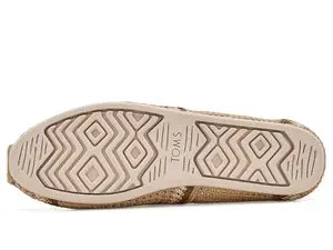Toms Alpargata Classic Woven Slip-on Shoes - Brown