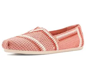 Toms TOMS Alpargata Classic Slip-On Shoes Medium Pink