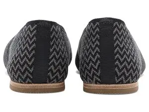Toms Gemma Flat Shoes - Black