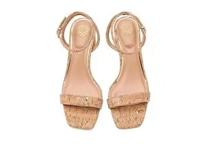 Vince Camuto Hamda Ankle Strap High Heel Sandals - Tan