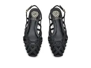 Vince Camuto Stiorra Braided Flat Sandals - Black
