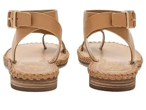 Vince Camuto Libahs Flat Ankle Strap Sandals - Brown