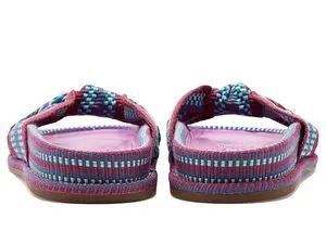Vince Camuto Gryfynn Knotted Woven Slide Sandals - Multi