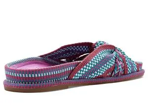 Vince Camuto Gryfynn Knotted Woven Slide Sandals - Multi