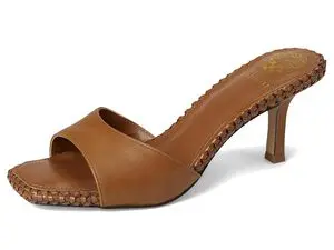 Vince Camuto Emmla Stitched Mule Sandals - Brown