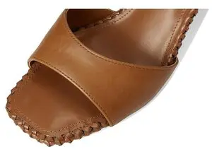 Vince Camuto Emmla Stitched Mule Sandals - Brown