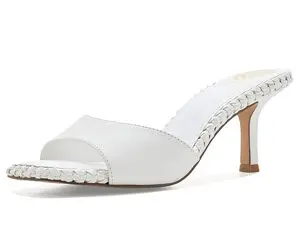 Vince Camuto Emmla Stitched Mule Sandal - White