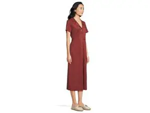 Vince Camuto Button Down Midi Dress