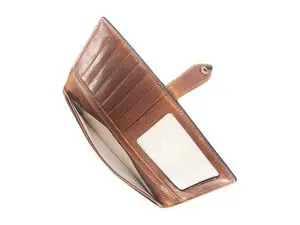 THE FRYE COMPANY Melissa Slim Wallet Wallet Handbags Cognac