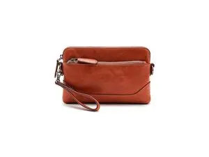 THE FRYE COMPANY Melissa Leather Wristlet Crossbody Bag
