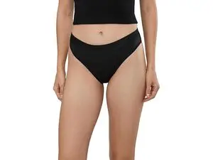 Lacoste Logo Waist Mesh Briefs Underwear - Black