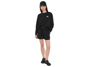 Lacoste Fleece Lounge Sweatshirt - Black