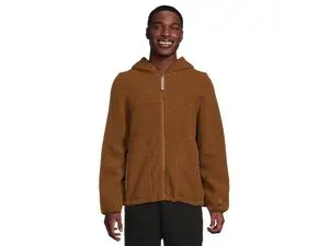 UGG Braid Full Zip Fleece Hoodie - Red