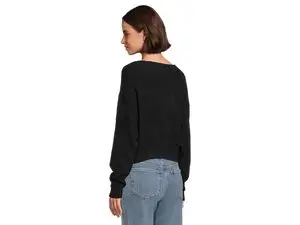 UGG Novalie Slouchy Pullover Sweatshirt - Black