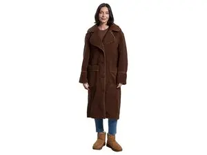 UGG UGG Sema Fluff Coat Deep Nutmeg