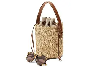 Madewell Mini Straw Basket Bag - Multi