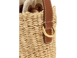Madewell Mini Straw Basket Bag - Multi