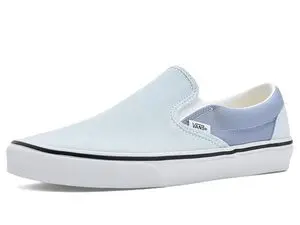 VANS Checkerboard Classic Slip-on Athletic Shoes - Blue