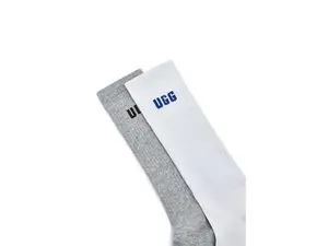 UGG Leander Logo Crew Socks 2 Pack