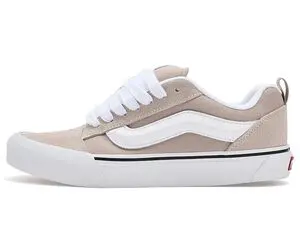 VANS Knu Skool Pop Sidestripe Low-top Sneakers - Bone