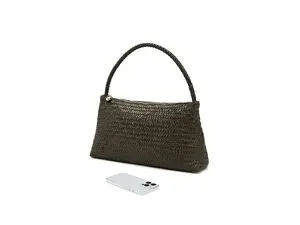Madewell The Signature Woven Zip Top Shoulder Bag - Olive