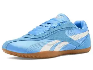 REEBOK Ultra Lo Satin And Suede Lace-up Sneakers - Blue