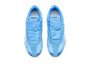 REEBOK Ultra Lo Satin And Suede Lace-up Sneakers - Blue