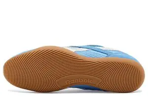 REEBOK Ultra Lo Satin And Suede Lace-up Sneakers - Blue
