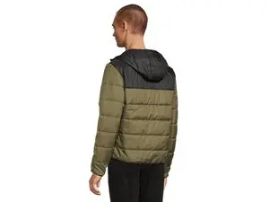 Lacoste Water-repellent Quilted Hooded Jacket