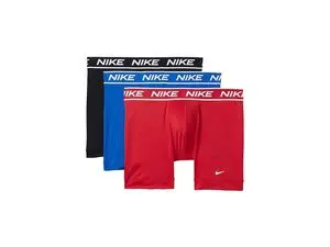 Nike All Day Micro Boxer Brief 3-pack Underwear W/volt Wb/cool Grey Wb/uni Red Wb - Multi