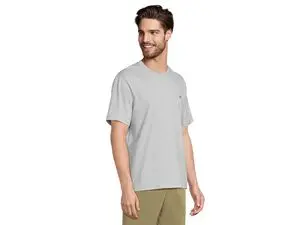 Lacoste Cotton T-shirt T Shirt Silver Chine