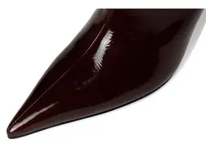 Schutz Elisha Pointed Toe Stiletto Ankle Boots - Brown
