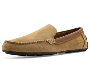 FRYE AND CO. Henry Suede Driver Shoes - Dune