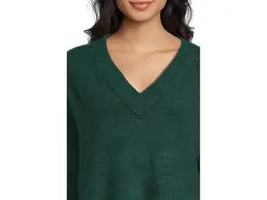 Vince Camuto Wide Sleeve High-low V-neck Sweater