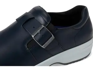 BIRKENSTOCK Caris Pro Leather Slip-on Shoes - Navy