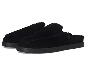 Toms Alonso Mule Heritage Canvas Slip-on Shoes - Black