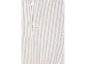 Vince Camuto Striped Puff Sleeve Mini Dress