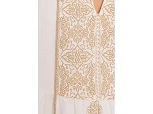 Vince Camuto Embroidered Mini Dress