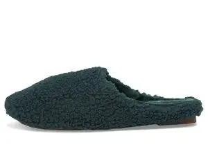 Eberjey Sherpa Slip-on Slippers - Green