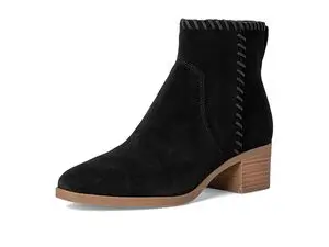 Toms Delilah Suede Ankle Boots - Black