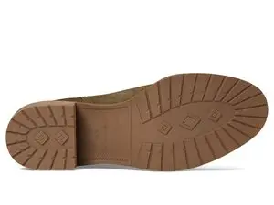 Toms Hailey Buckle Block Heel Boots - Olive
