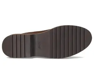 Toms Millie Calf-high Boots With Ribbed Detail And Block Heel - Brown