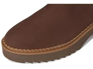 Toms Millie Calf-high Boots With Ribbed Detail And Block Heel - Brown
