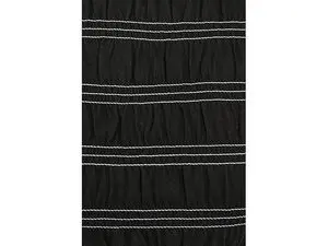 Madewell Smocked Striped Short-sleeve Top