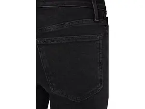 Madewell The Stretch Flare Crop Jean - Black